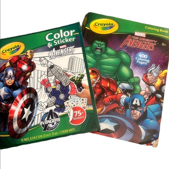 Crayola Giant Coloring Pages Avengers